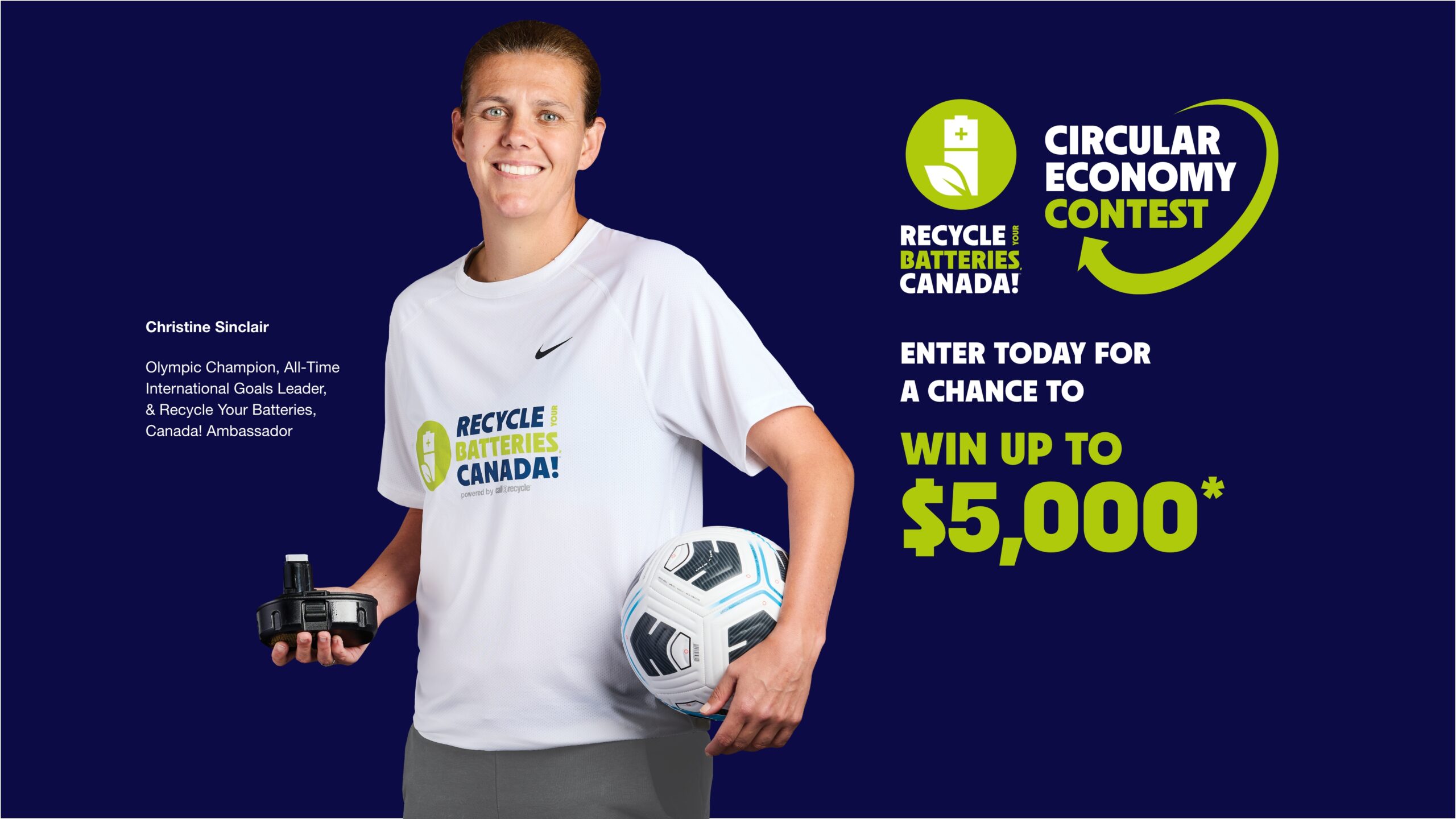 EARTH MONTH CONTEST - Recycle Your Batteries, Canada!